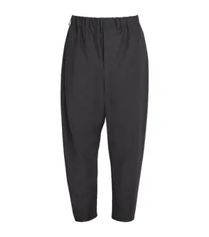 Issey Miyake Swing Tapered Trousers - Black