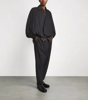 Issey Miyake Swing Tapered Trousers