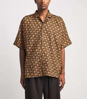 Issey Miyake Printed Short Sleeve Shirt