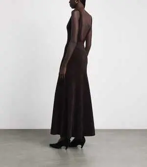 Gabriela Hearst Cashmere-silk Lady Hall Maxi Dress