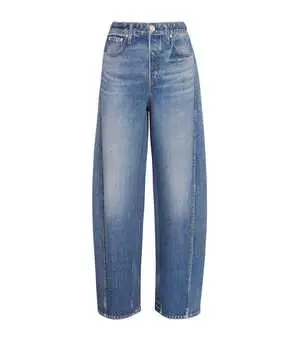 Rag & Bone Miramar Mallow Wide-leg Sweatpants - Blue