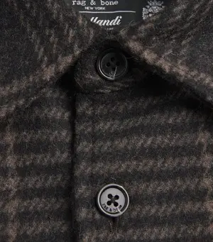 Rag & Bone Wool-blend Austin Check Jacket