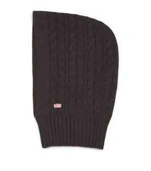 Agnona Cashmere Balaclava - Brown