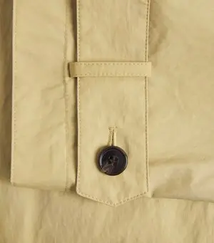 Theory Cropped Belted Trench Coat