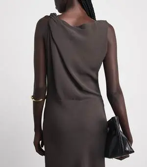 Theory Shoulder Twist Maxi Dress