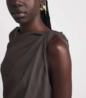 Theory Shoulder Twist Maxi Dress