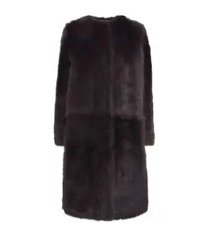 Almada Label Shearling Gemma Coat