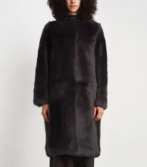 Almada Label Shearling Gemma Coat