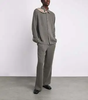 WON HUNDRED Wool-viscose Adriel Shirt
