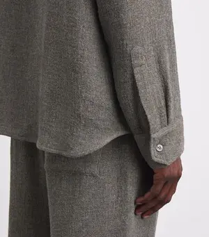 WON HUNDRED Wool-viscose Adriel Shirt