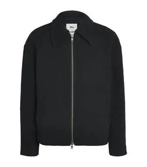 WON HUNDRED Wool-blend Sebastian Jacket - Black