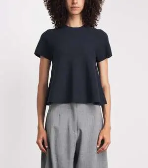 ME+EM Wool-blend Swing T-shirt