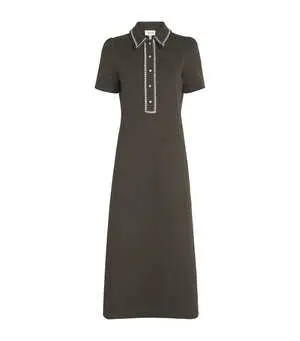 ME+EM Fit-and-flare Midi Dress - Green