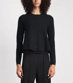 ME+EM Wool-blend Swing Cardigan