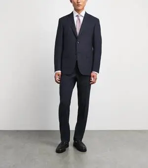 BARBA NAPOLI Cotton Poplin Slim Shirt
