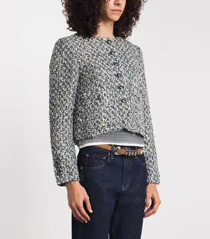 ME+EM Tweed Cropped Jacket