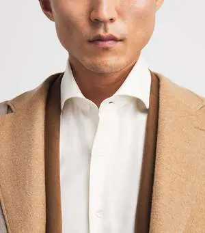 BARBA NAPOLI Cotton-cashmere Shirt - White