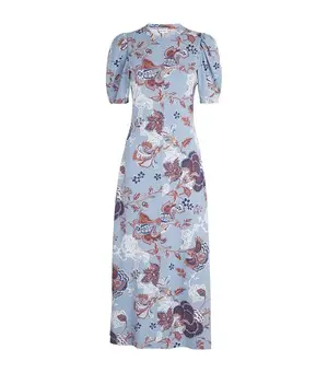 ME+EM Organic Cotton Paisley Maxi Dress