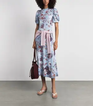 ME+EM Organic Cotton Paisley Maxi Dress
