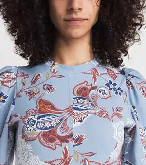 ME+EM Organic Cotton Paisley Maxi Dress