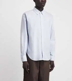 Rag & Bone Cotton Stripe Shirt - White