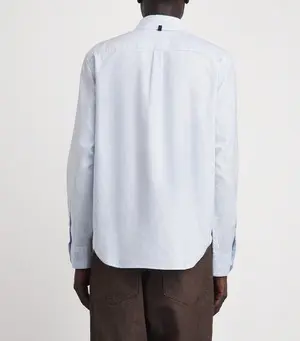 Rag & Bone Cotton Stripe Shirt - White