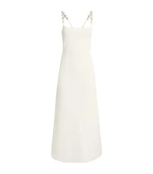 Cult Gaia Knitted Finley Maxi Dress - Ivory