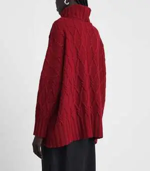 Eskandar Cashmere Cable-knit Rollneck Sweater