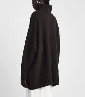 Eskandar Cashmere Cable-knit Rollneck Sweater