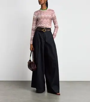 Missoni Zigzag Crew-neck Sweater