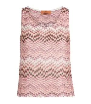 Missoni Zigzag Cami Top - Pink