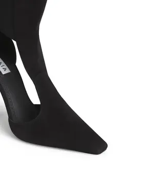 Alaïa Suede Cut-out Boots 100