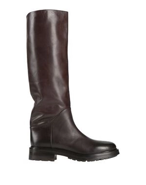 STRATEGIA Leather Boots - Brown