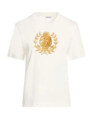 Burberry Embroidered Cotton T-shirt