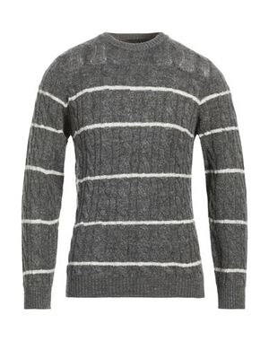 GAZZARRINI Striped Cable-knit Crewneck Sweater
