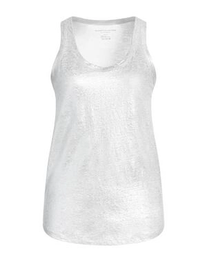Majestic Filatures Sleeveless Tank Top With Coated Effect