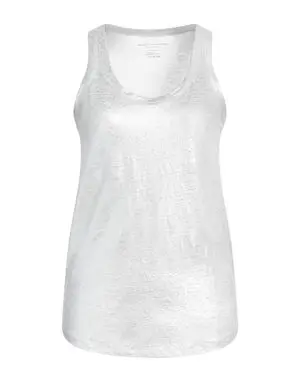 Majestic Filatures Sleeveless Tank Top With Coated Effect