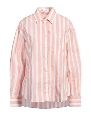THE FRANKIE SHOP Striped Cotton Shirt - Pink