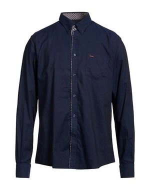 HARMONT & BLAINE Shirt Size Cotton - Blue