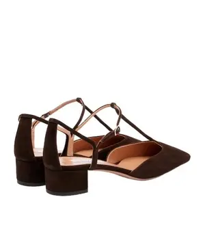 AQUAZZURA Suede Pumps