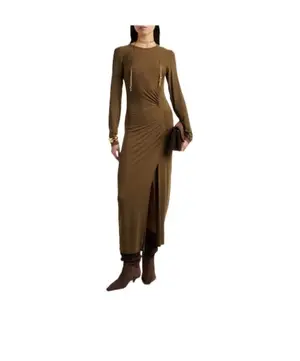 Amina Muaddi Suede Ankle Boots