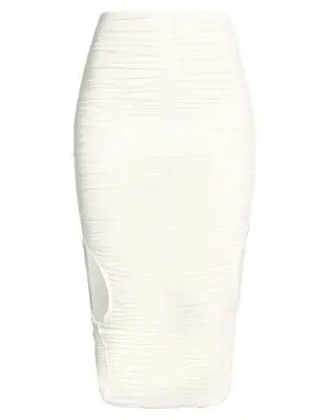 MUGLER Midi Skirt Size Polyamide, Elastane
