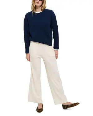 ALEX MILL Nottinghill Wool Blend Crewneck Sweater