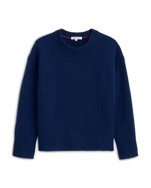 ALEX MILL Nottinghill Wool Blend Crewneck Sweater