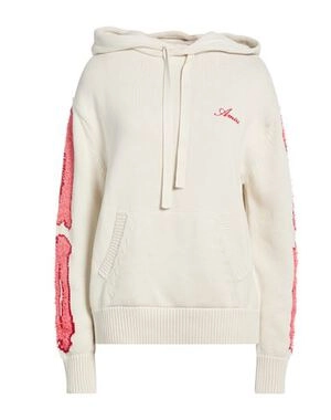 Amiri Sweater Cream Size Cotton, Polyamide