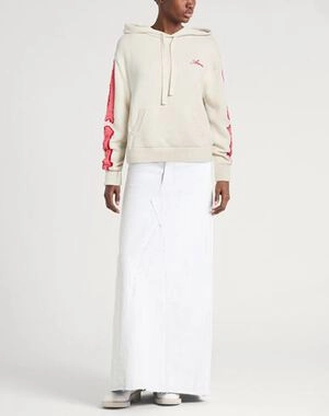 Amiri Sweater Cream Size Cotton, Polyamide