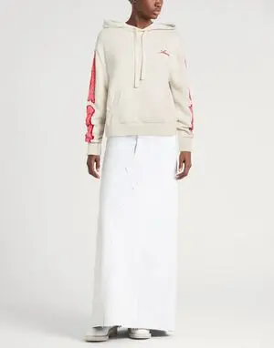 Amiri Sweater Cream Size Cotton, Polyamide