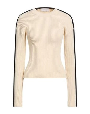 Sportmax Sweater Ivory Size Cotton, Polyester