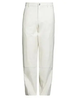 Moncler Pants Size Cotton, Elastane - Off White