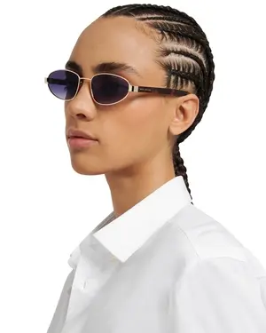 Marc Jacobs Oval Sunglasses, 56mm